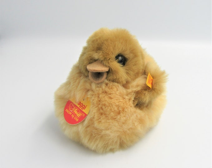 1980's STEIFF DAGGI DUCK Retired Steiff Duckling With Ear Button #3232/ ...