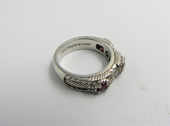 Vintage Signed JUDITH RIPKA RING / Jewelry / 925 Ster… - Gem