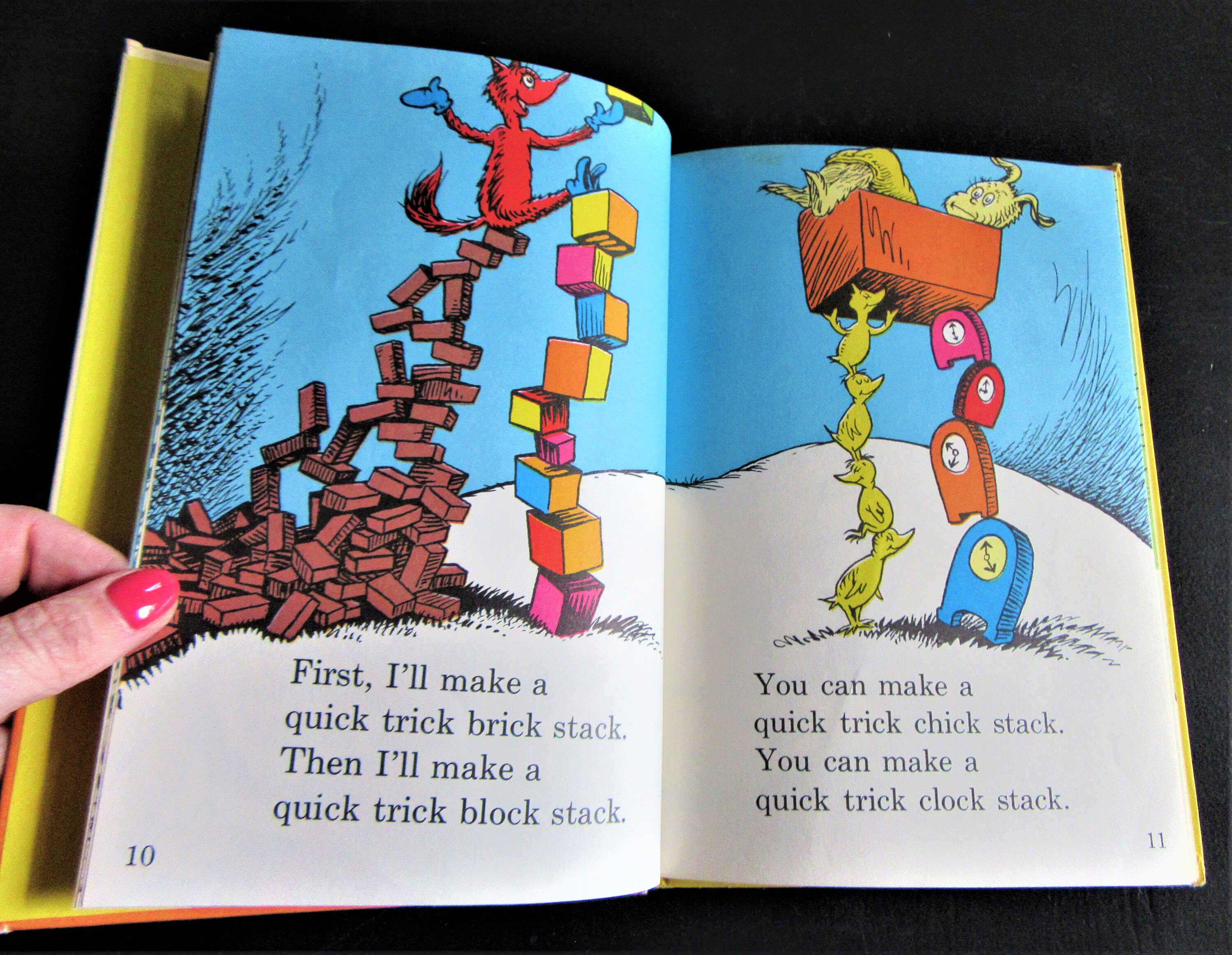 1965 Vintage Fox in Socks - Dr. Seuss Hardcover Book - Etsy