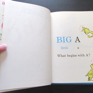 1963 Vintage Dr. Seuss's ABC Hardcover Book: Book Club Edition - Etsy