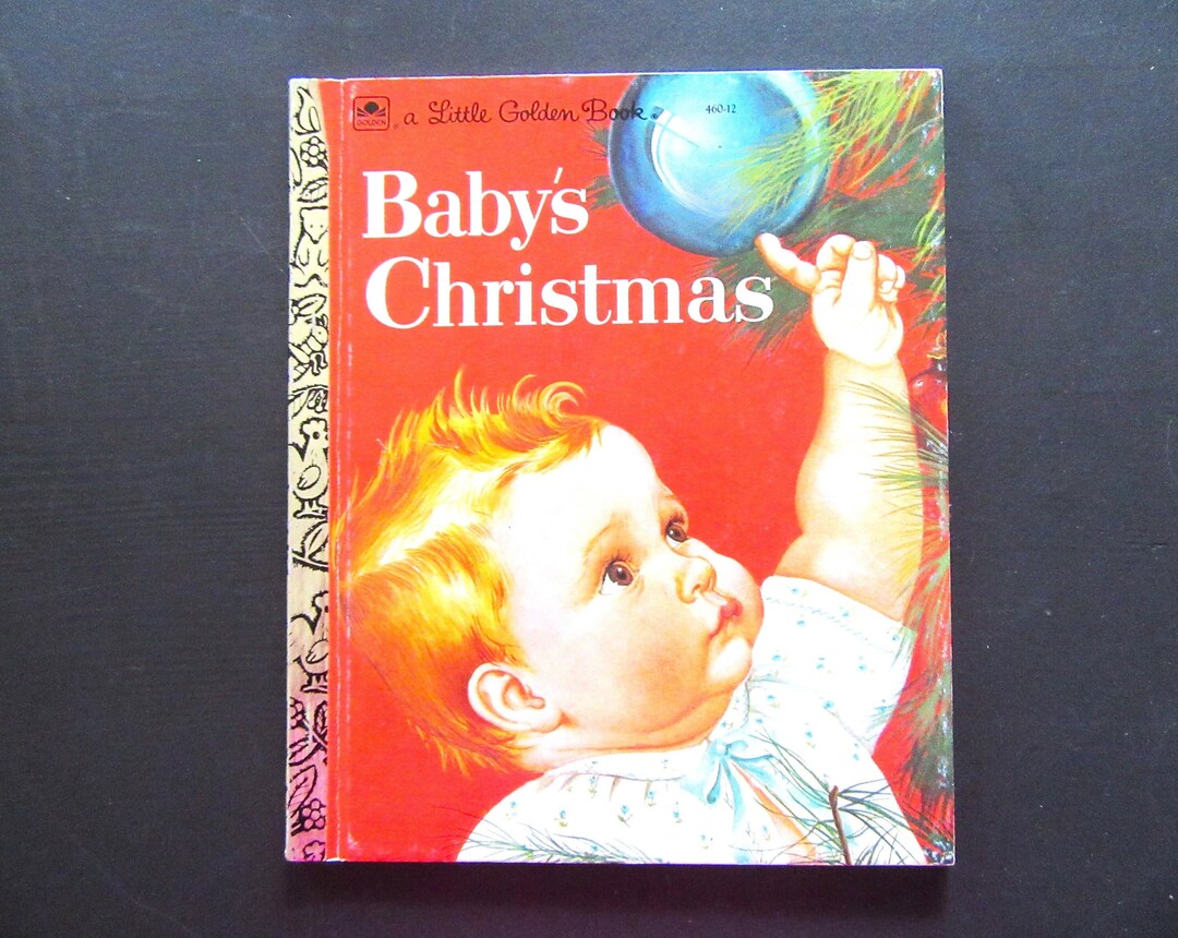 1959 Baby's Christmas Little Golden Book - Esther & Eloise Wilkin - Etsy