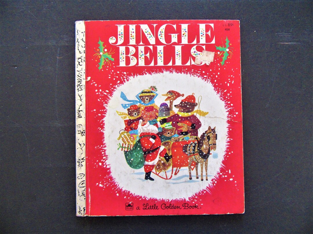 1964 Vintage JINGLE BELLS / Little Golden Book / Children's Book / by ...