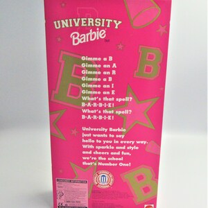 1996 MATTEL BARBIE University of Alabama Barbie Doll Special | Etsy