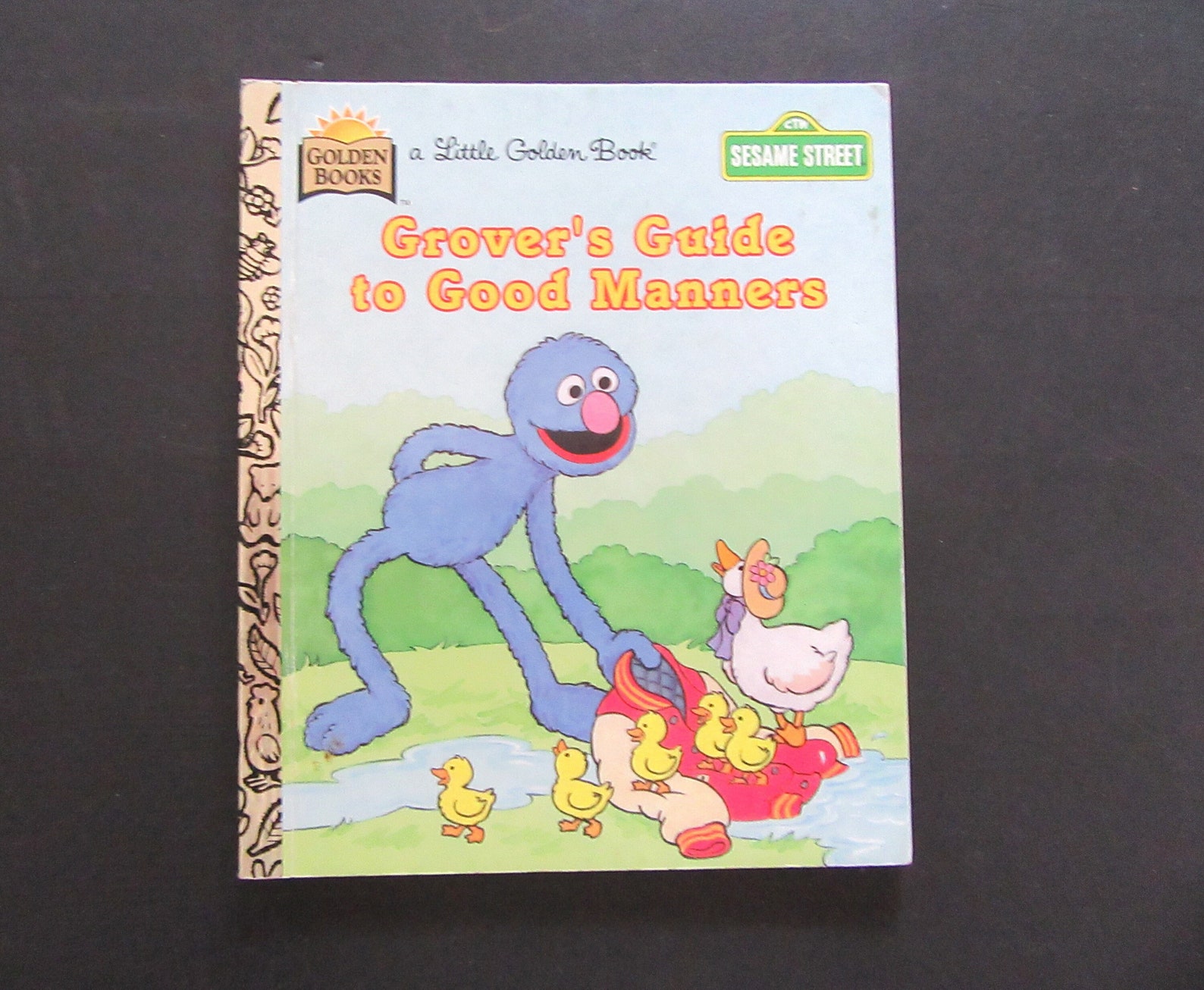 Vintage 1992 Grover's Guide to Good Manners - Little Golden Book - Etsy
