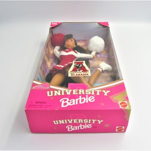 1996 MATTEL BARBIE University of Alabama Barbie Doll Special | Etsy