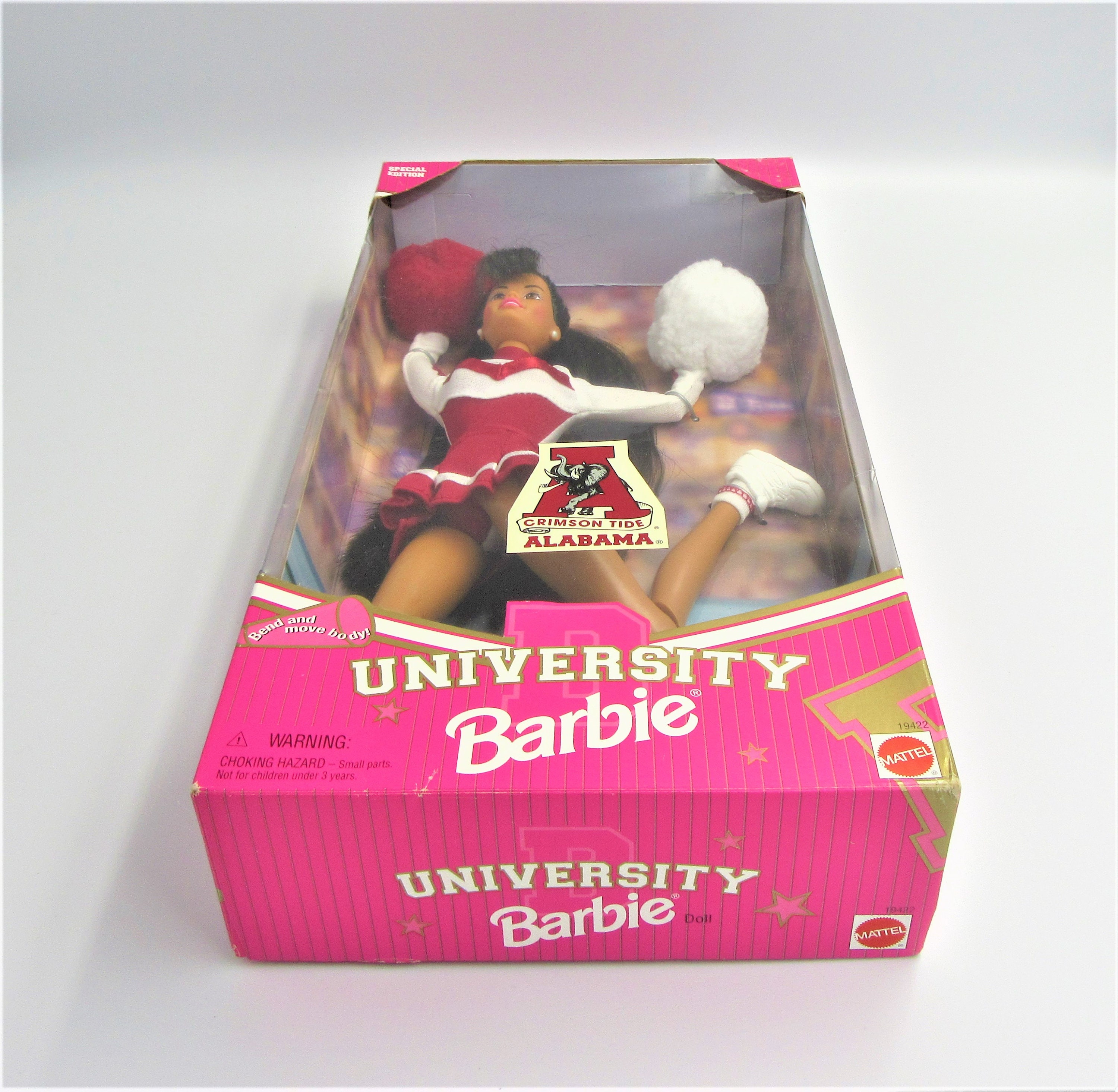 1996 MATTEL BARBIE University of Alabama Barbie Doll Special | Etsy