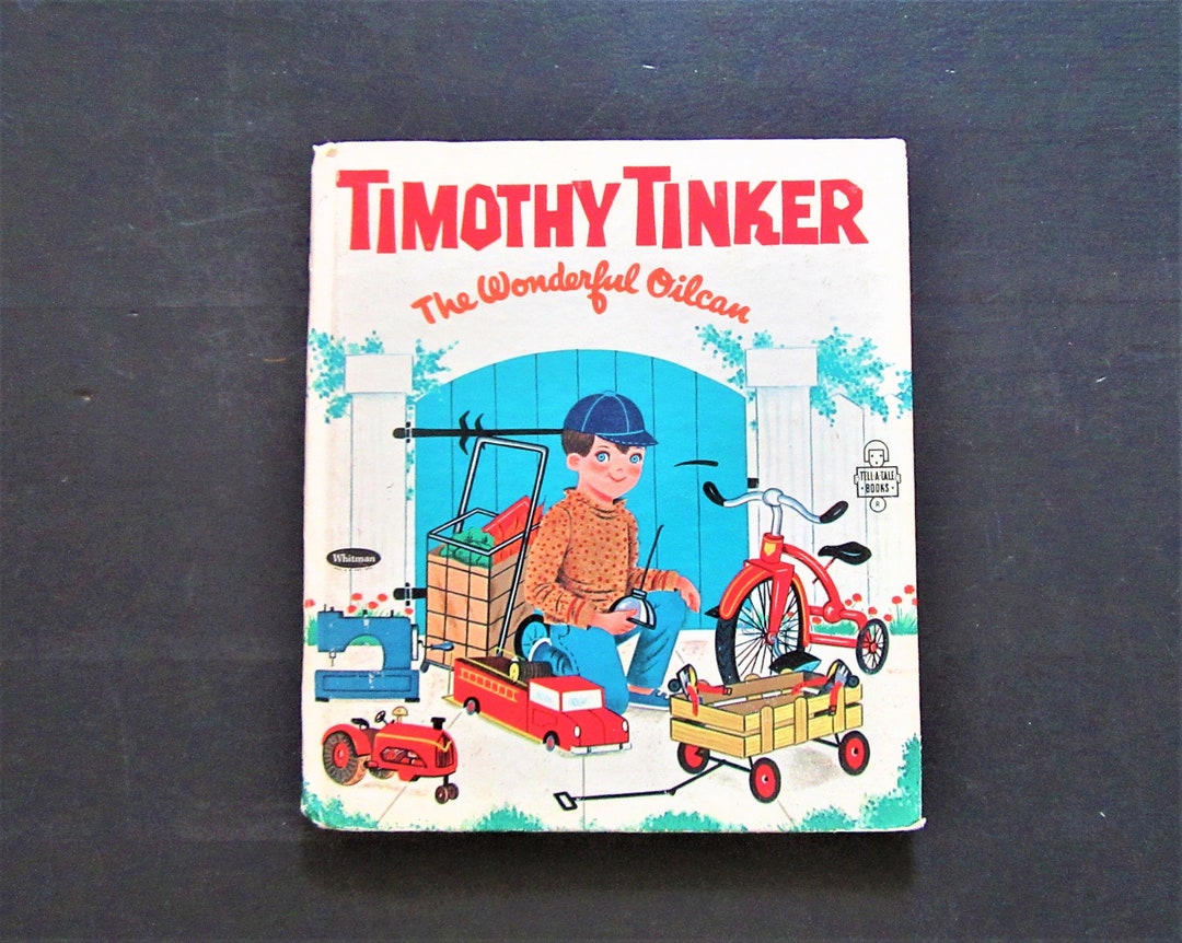 Vintage 1968 TIMOTHY TINKER the Wonderful Oilcan / Whitman Tell a Tales ...