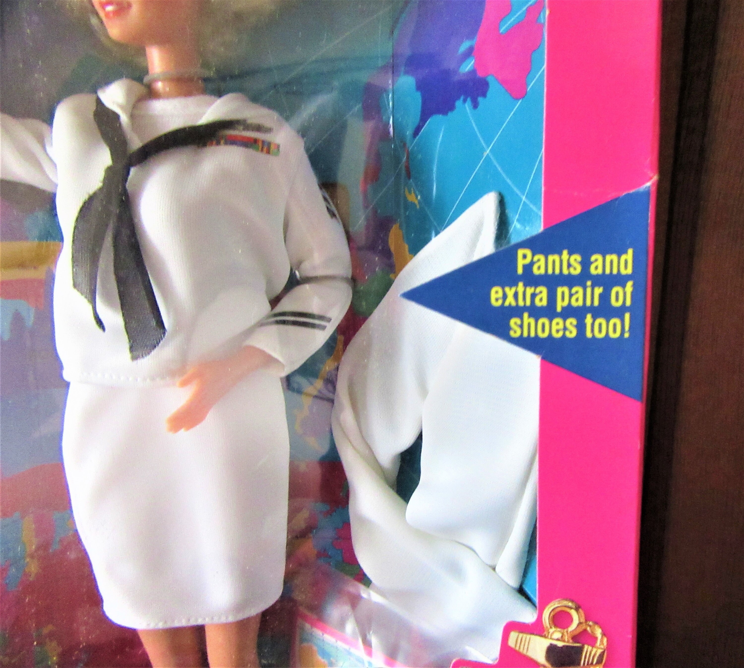 1990 Stars and Stripes NAVY BARBIE USN Vintage Barbie 9693 | Etsy