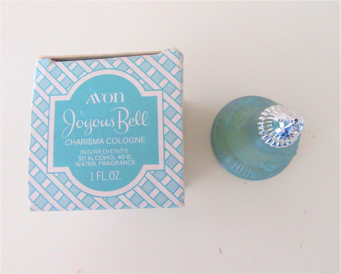 1970's AVON JOYOUS BELL Charisma Cologne in Original Box | Etsy