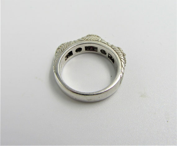 Vintage Signed JUDITH RIPKA RING / Jewelry / 925 Ster… - Gem