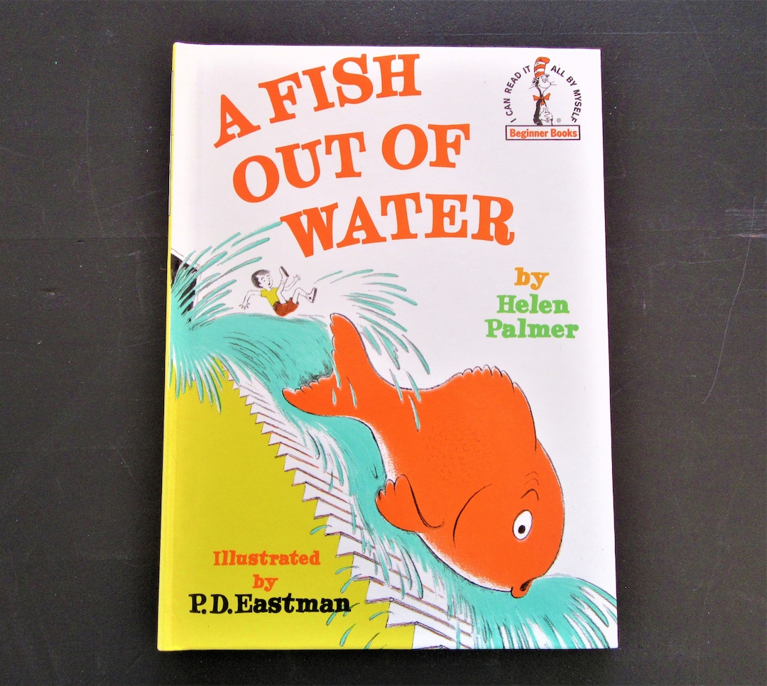 1989 Vintage A Fish Out of Water / I Can Read It Beginner Book ...