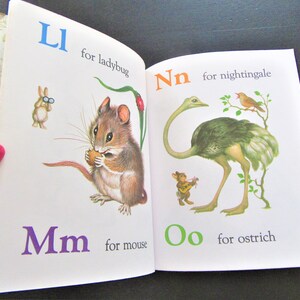 Vintage Animals' ABC Little Golden Book by Garth Williams, 1985 - Etsy