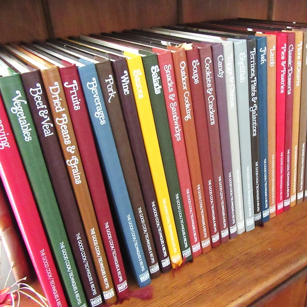 Vintage Cookbook Set - Etsy