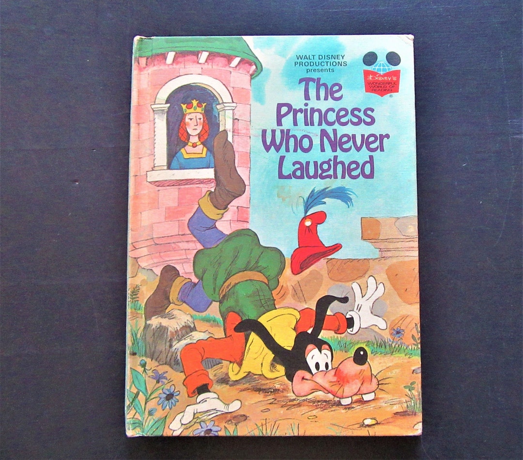 Vintage 1974 Disney's 'the Princess Who Never Laughed' Hardcover Book ...