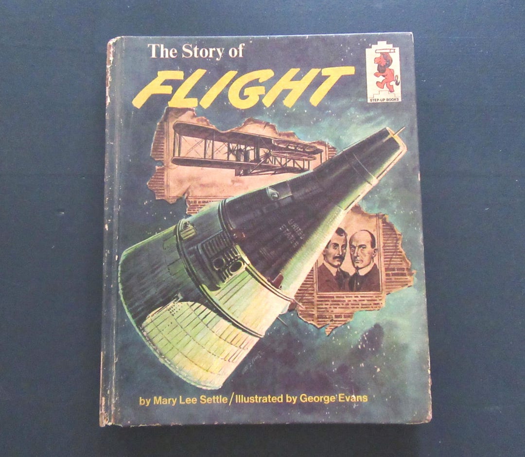 1967 the Story of Flight: Vintage Children's Step up Book - Etsy