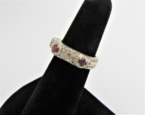 Vintage Signed JUDITH RIPKA RING / Jewelry / 925 Ster… - Gem