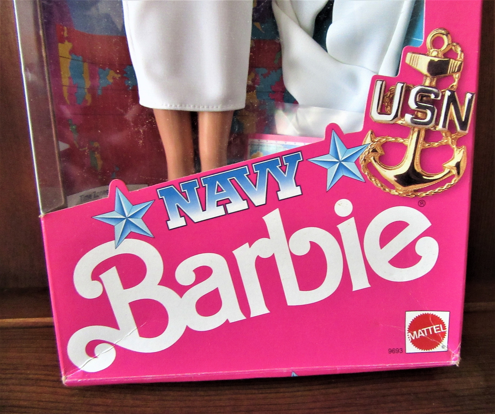 1990 Stars and Stripes NAVY BARBIE USN Vintage Barbie 9693 | Etsy