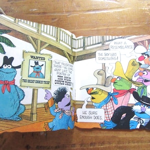 1978 Sesame Street "wanted the Great Cookie Thief" Featuring Jim Henson ...