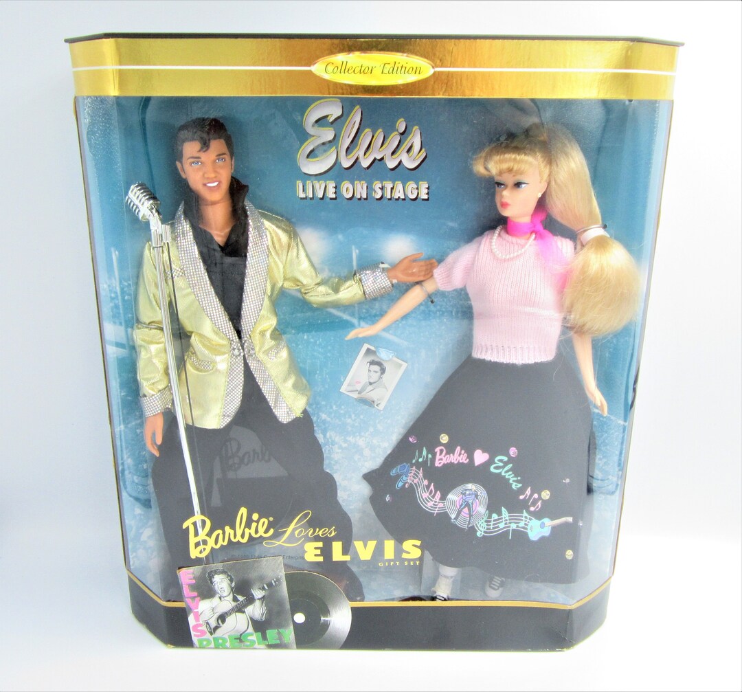 1996 Barbie Loves Elvis Gift Set: Collector's Edition NRFB - Etsy