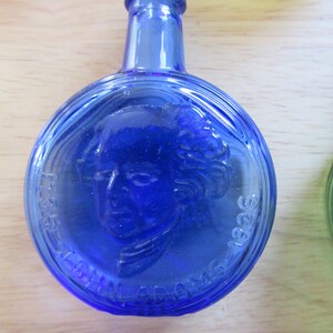 Vintage U.S. President's WHEATON MINI BOTTLE Small 3 Inch Wheaton Glass ...