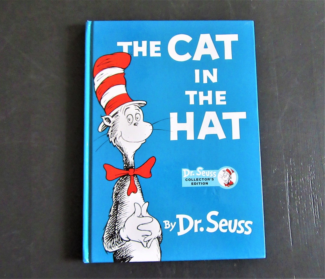 1985 Vintage The CAT in the HAT / Dr. Seuss Collector's Edition Book ...
