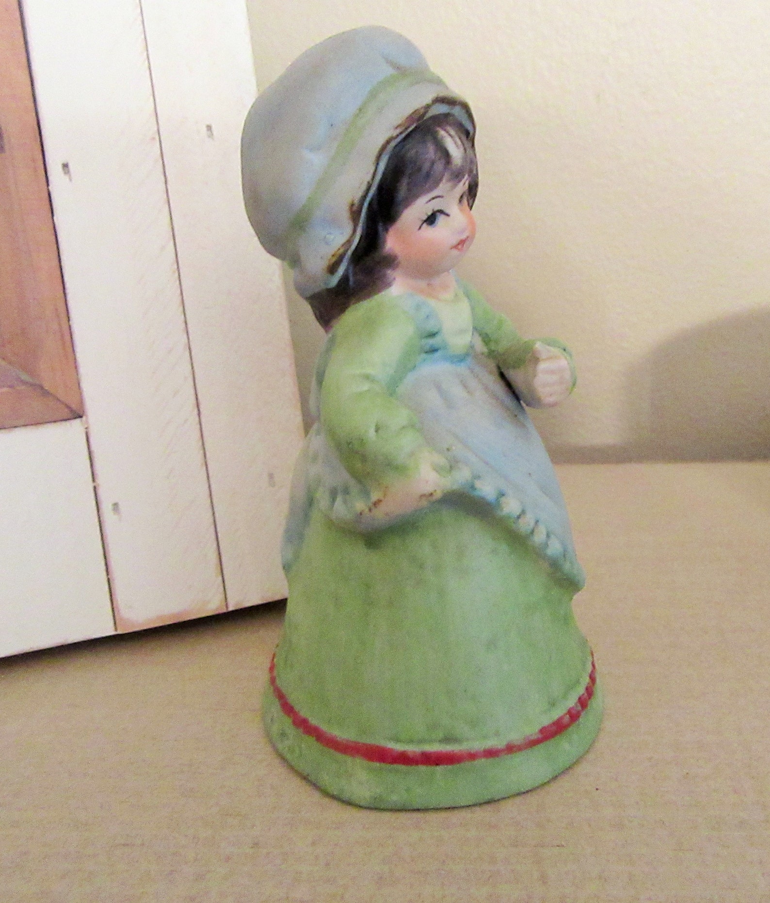 PORCELAIN BELL Girl Bell Antique Bell Vintage Bell Gift for | Etsy