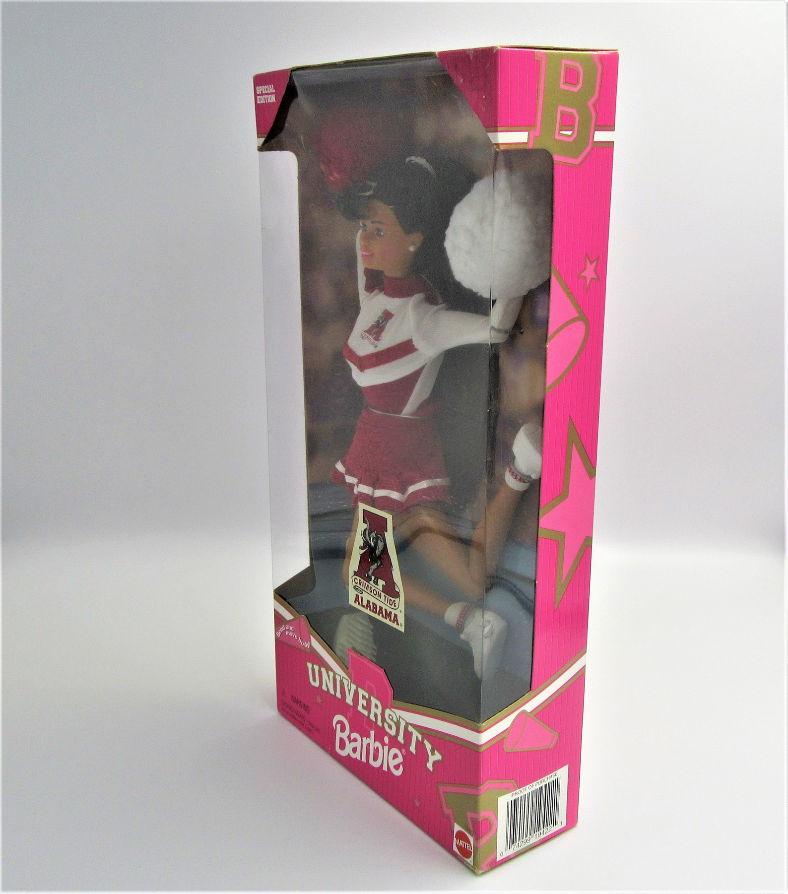 1996 MATTEL BARBIE University of Alabama Barbie Doll Special | Etsy