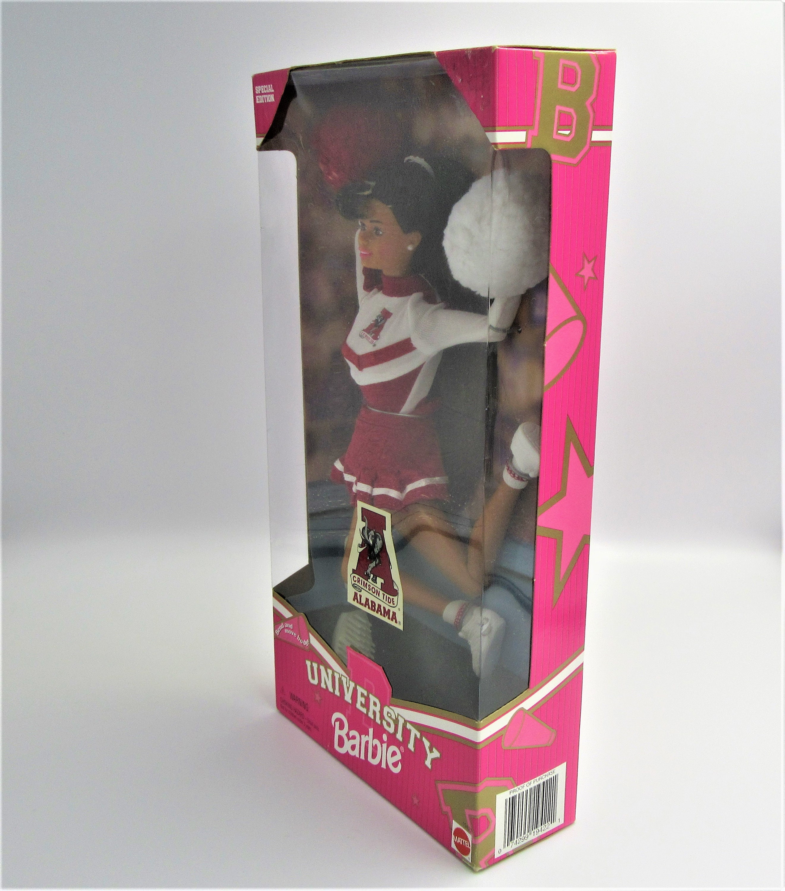1996 MATTEL BARBIE University of Alabama Barbie Doll Special | Etsy