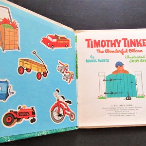 Vintage 1968 TIMOTHY TINKER the Wonderful Oilcan / Whitman Tell a Tales ...