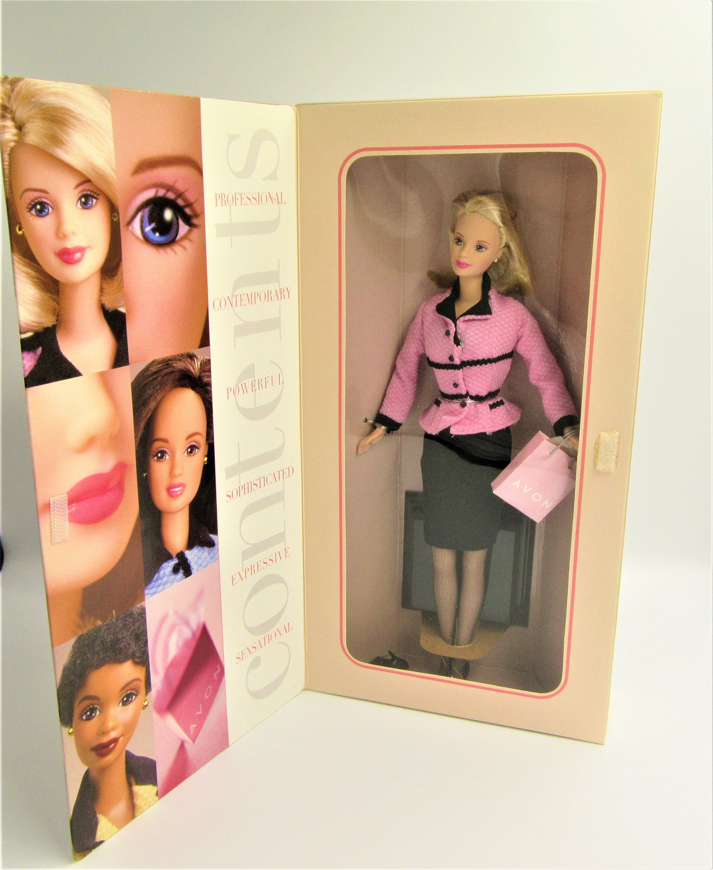 1998 BARBIE Doll AVON Barbie Blonde NRFB in Original Box Mint Condition ...