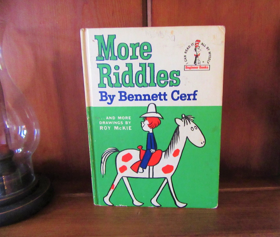 1961 More Riddles / I Can Read It All by Myself Book / by Bennett Cerf ...