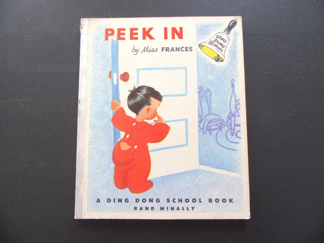 1954 Peek IN by Miss Frances - A Ding Dong School Book - Rand Mcnally ...
