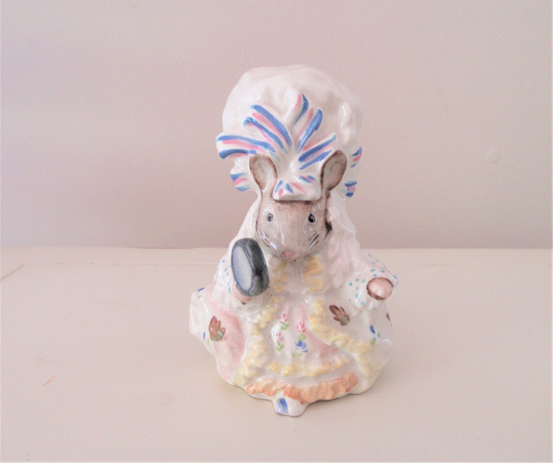 1951 BEATRIX POTTER Lady Mouse Figurine Royal Doulton Figurine - Etsy