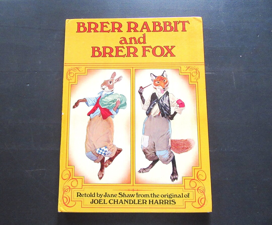 1977 Brer Rabbit and Brer Fox, Retold by Jane Shaw / Children's Book ...