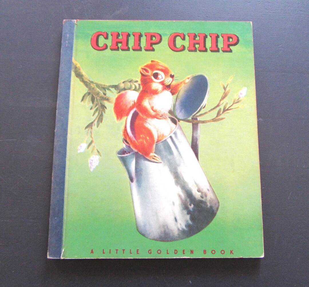 Chip Chip: Vintage Little Golden Book, 1947 Early Reader - Etsy