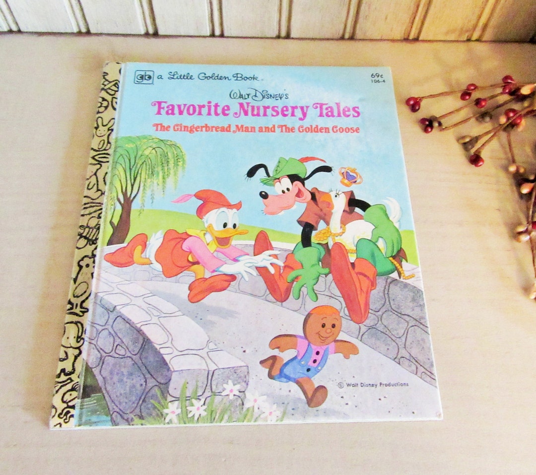 1979 Vintage Walt Disney's Favorite Nursery Tales: Little Golden Book ...