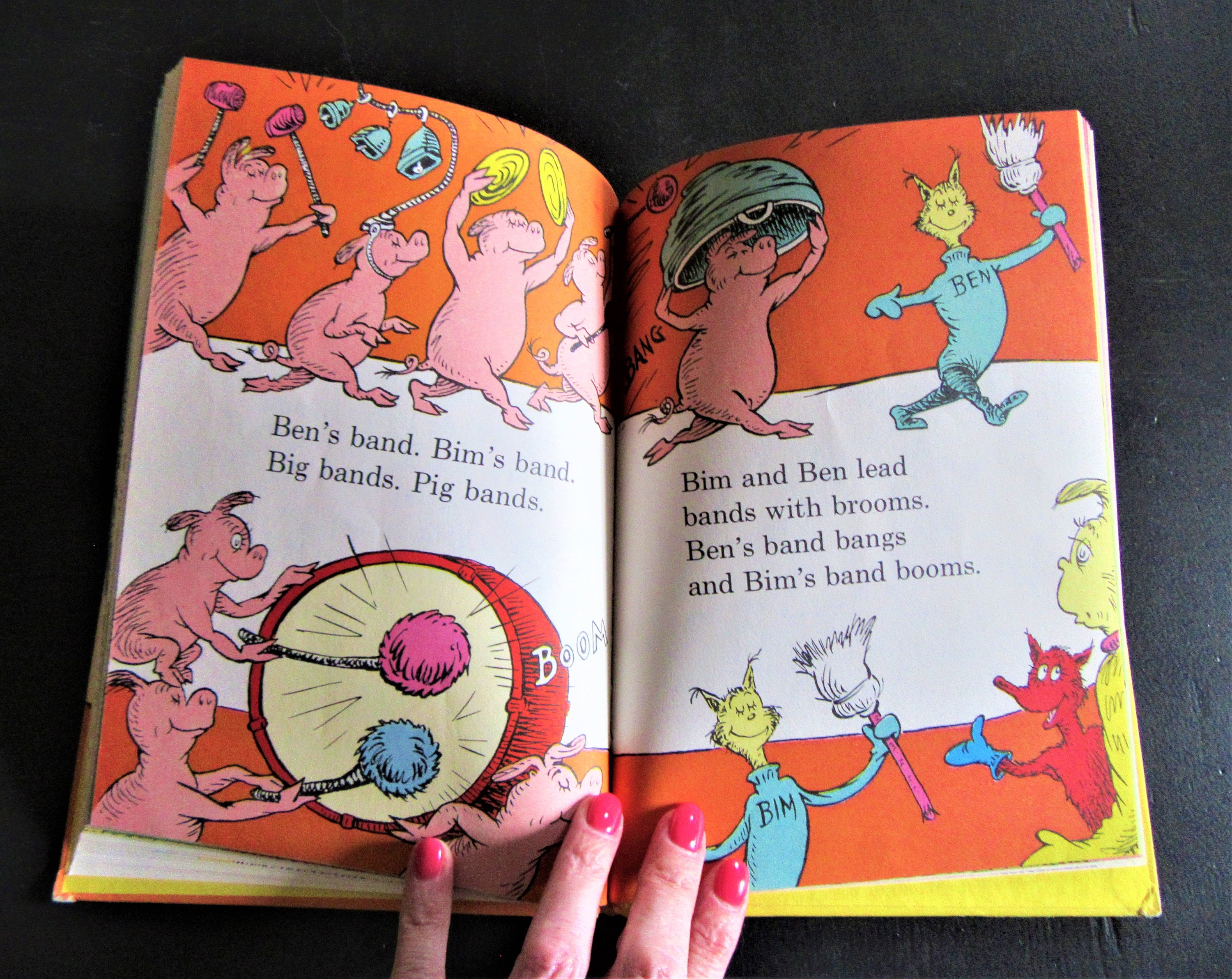 1965 Vintage Fox in Socks - Dr. Seuss Hardcover Book - Etsy
