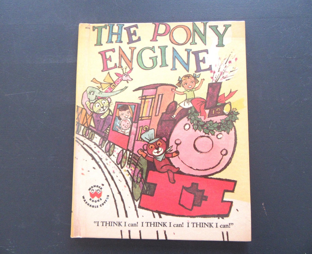 1957 the Pony Engine: Vintage Children's Wonder Book - Etsy