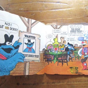 1978 Sesame Street "wanted the Great Cookie Thief" Featuring Jim Henson ...