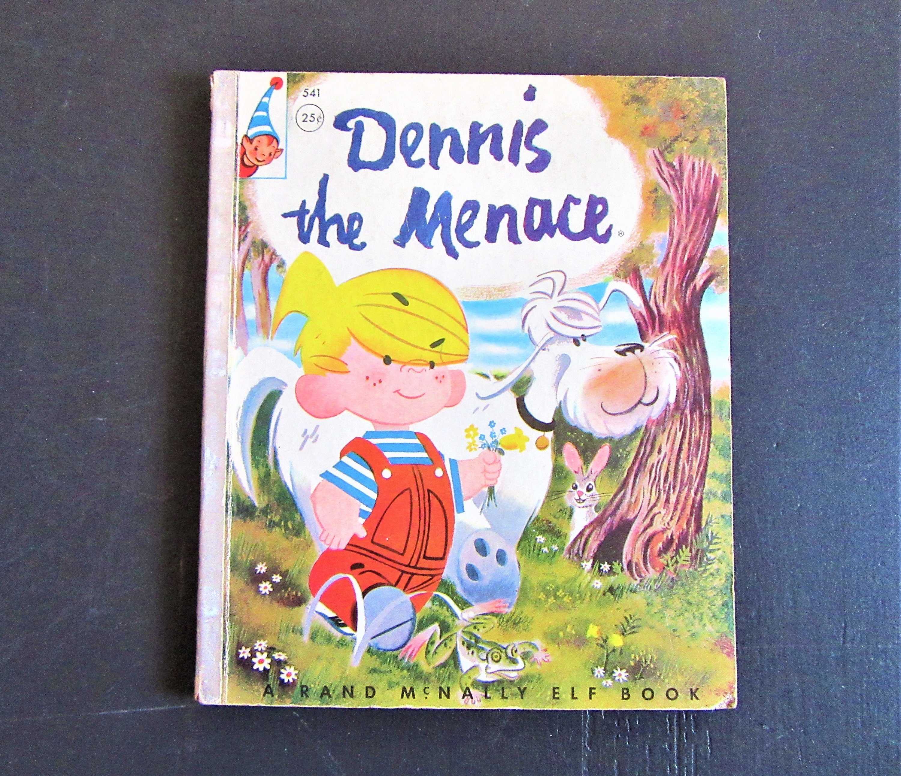 1957 Vintage DENNIS the MENACE / Rand Mcnally Elf Book / - Etsy