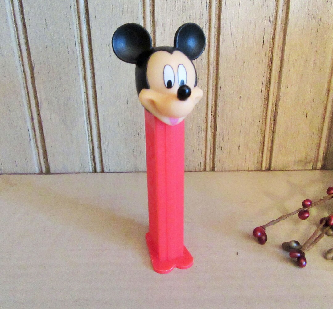 1990 Vintage MICKEY MOUSE PEZ Dispenser / Candy Dispenser - Etsy