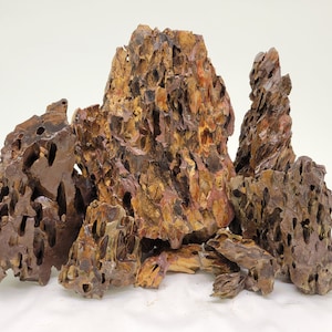 Dragon Stone Ohko Rock Freshwater Mixed Sizes (by the Lb) Aquarium ...