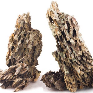 Dragon Stone Ohko Rock Freshwater Mixed Sizes (by the Lb) Aquarium ...