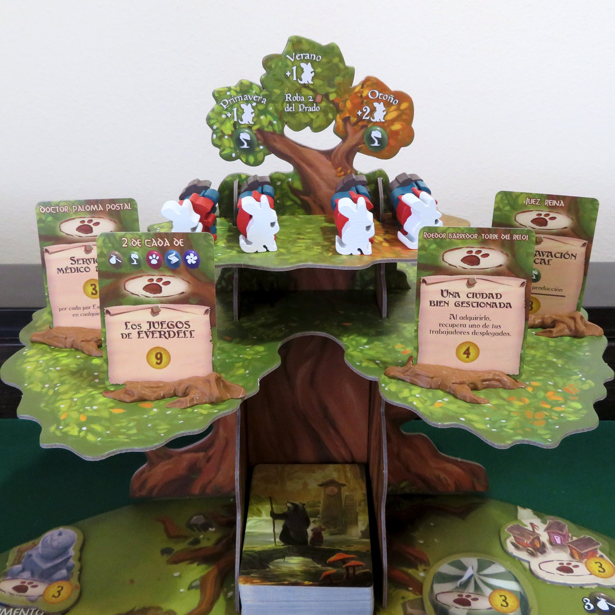 Branch Card Holders for Everdell 4 Pieces unofficial - Etsy