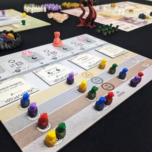 Wyrmspan Compatible Upgrade Kit - 206 Pieces. First Player & Resource ...