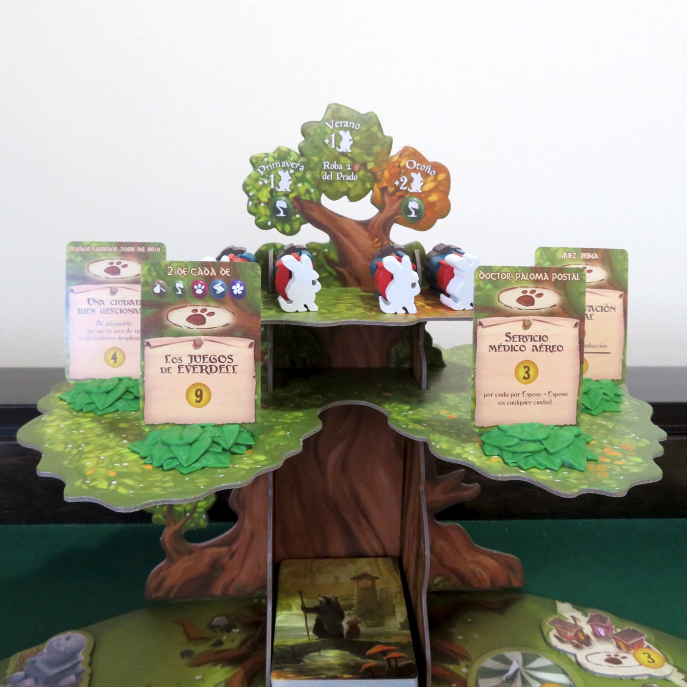 Leaf Card Holders for Everdell 4 Pieces unofficial - Etsy