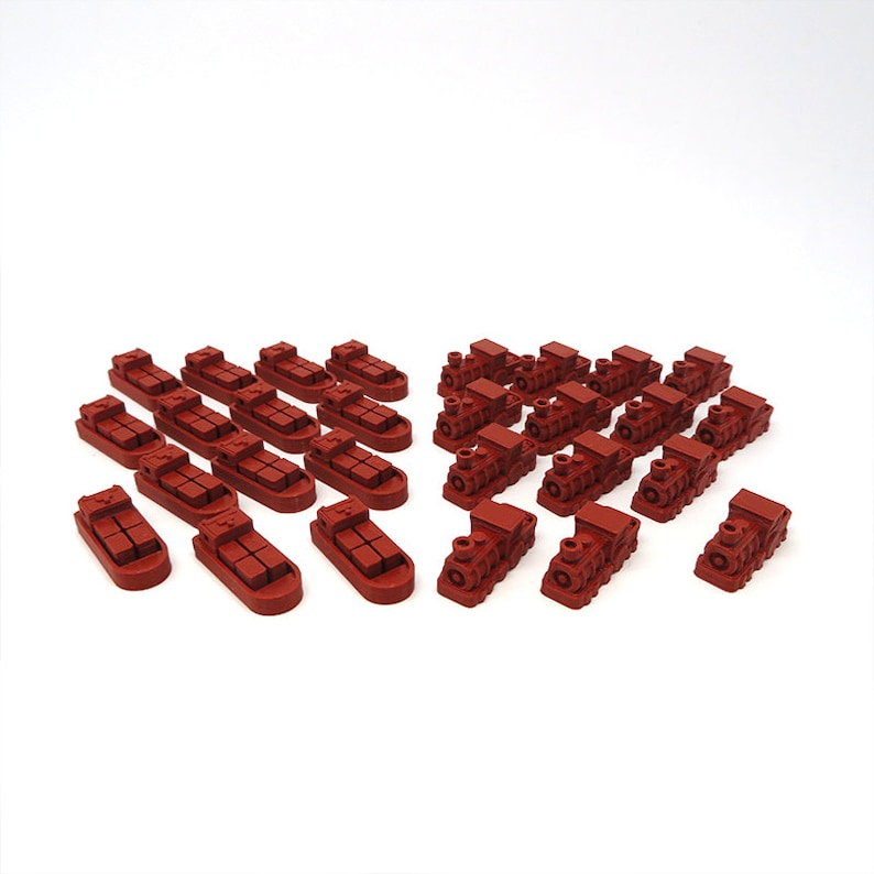 Brass Birmingham & Lancashire Compatible Linking Tiles - 112-piece 3D ...