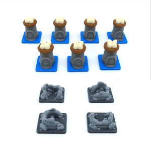 Root Compatible All in Upgrade Kit - 138 Pieces. Base Game + Riverfolk ...