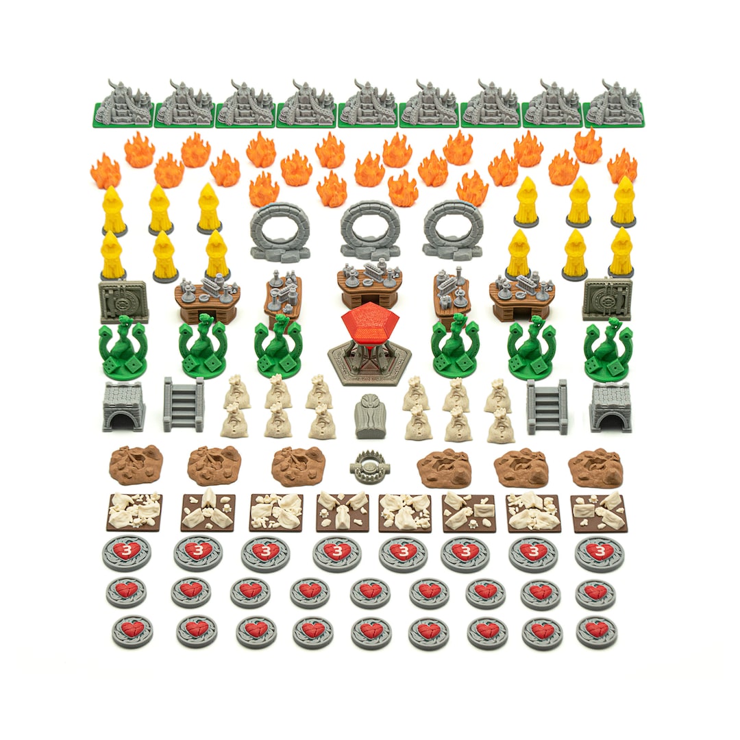 Cthulhu: Death May Die Compatible Full Upgrade Kit - 117-piece Set ...