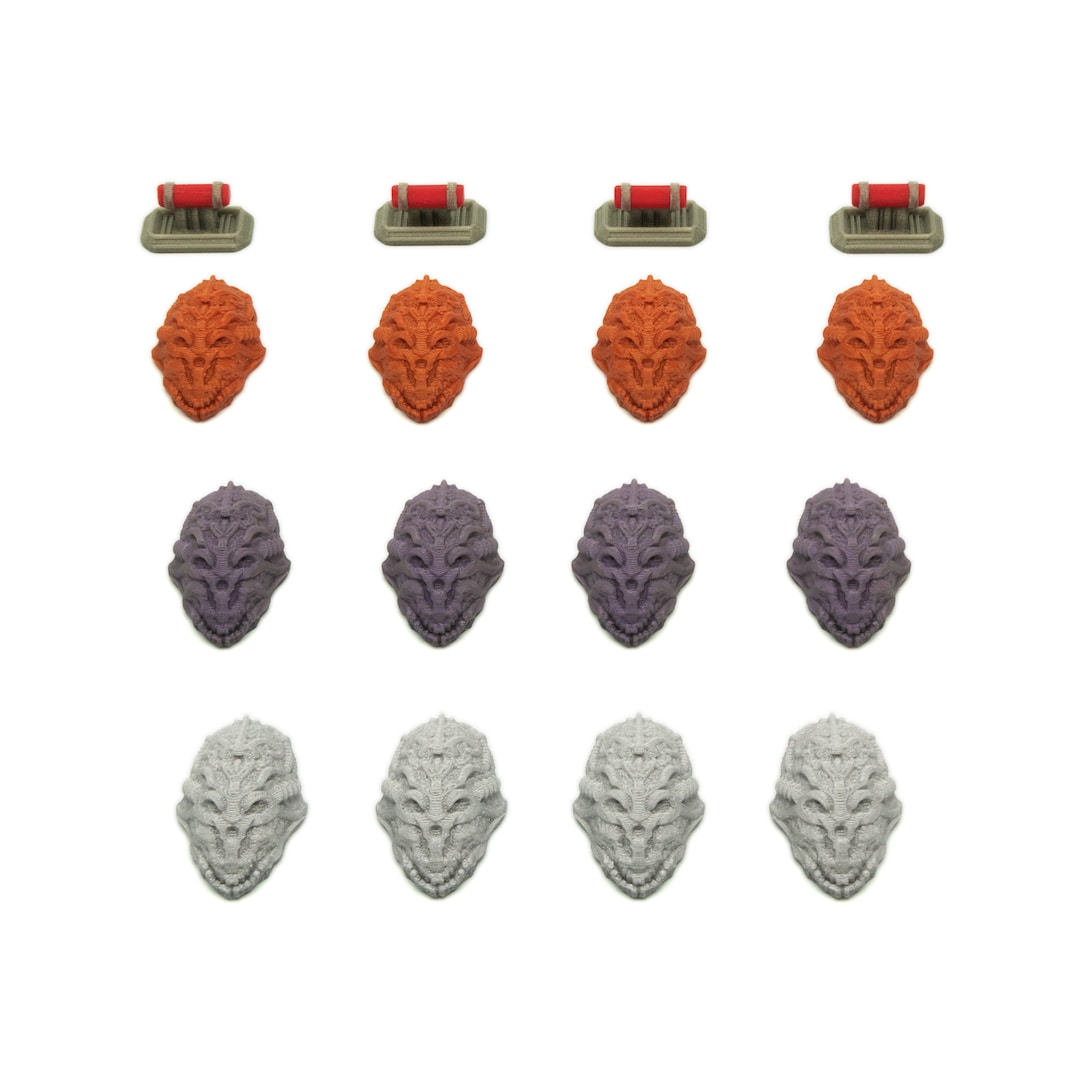 Artifact and Switch Tokens for Revive - 16 Pieces | Board Game ...